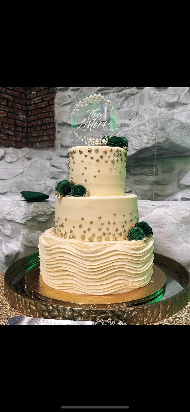 Custom Acrylic Cake Topper Wedding Cake Topper - Etsy