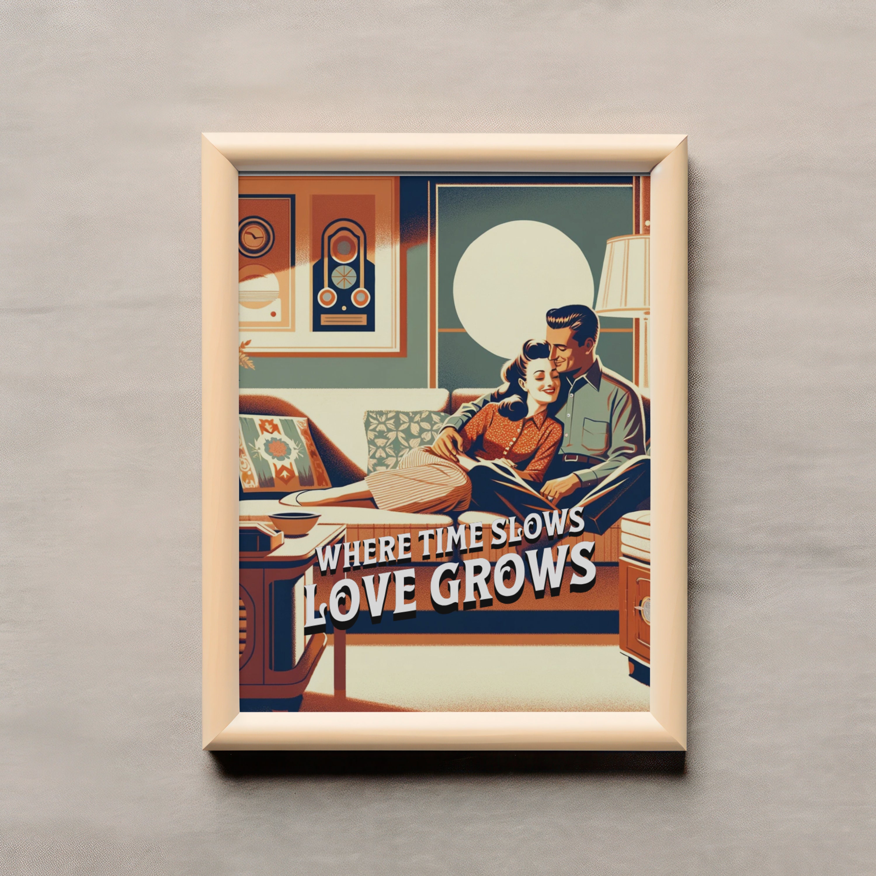 Vintage Aesthetic, Retro Poster Wall Art, Home Decor Wall Art, Retro ...