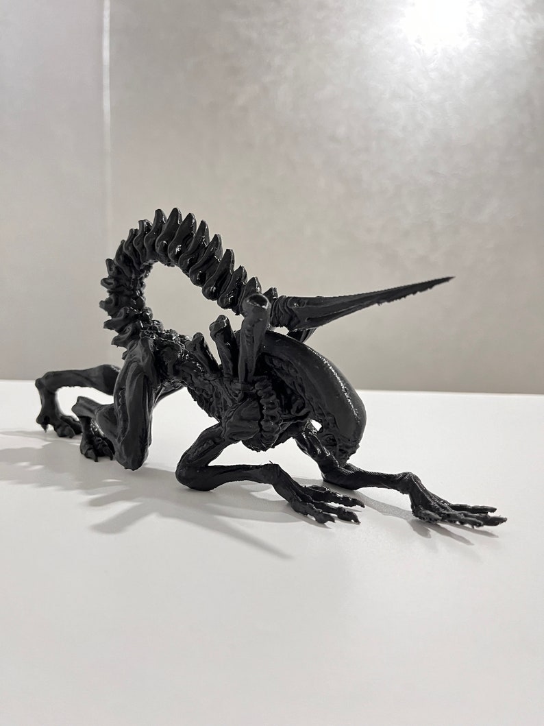 Xenomorph Figurine Alien Movie Inspired Collectible Sculpture - Etsy