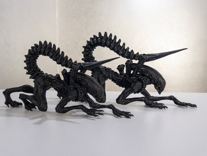 Xenomorph Figurine Alien Movie Inspired Collectible Sculpture, Highly ...