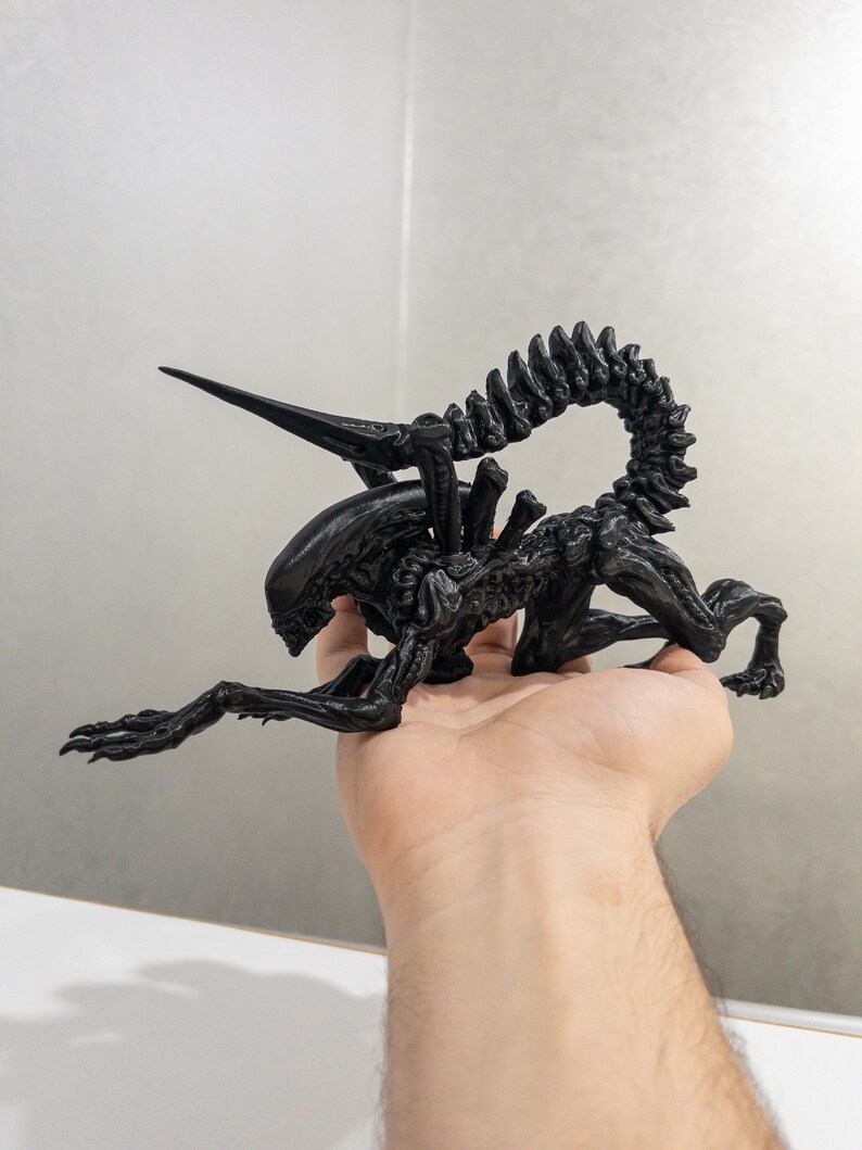 Xenomorph Figurine Alien Movie Inspired Collectible Sculpture, Highly ...