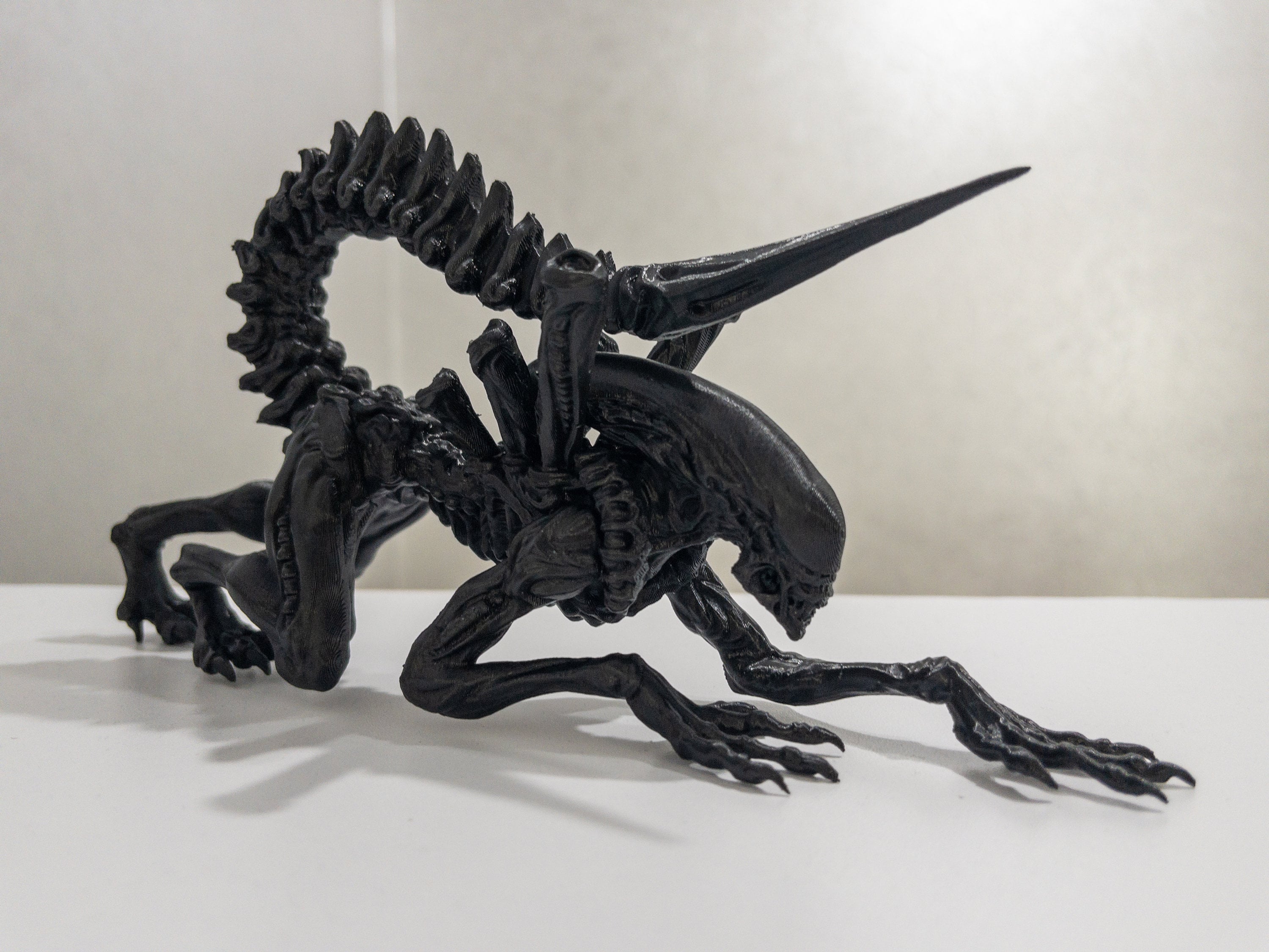 Xenomorph Figurine Alien Movie Inspired Collectible Sculpture, Highly ...