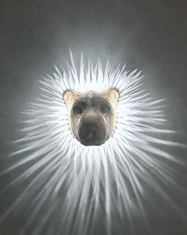 Lion Wall Lamp, Lion Night Light - Etsy