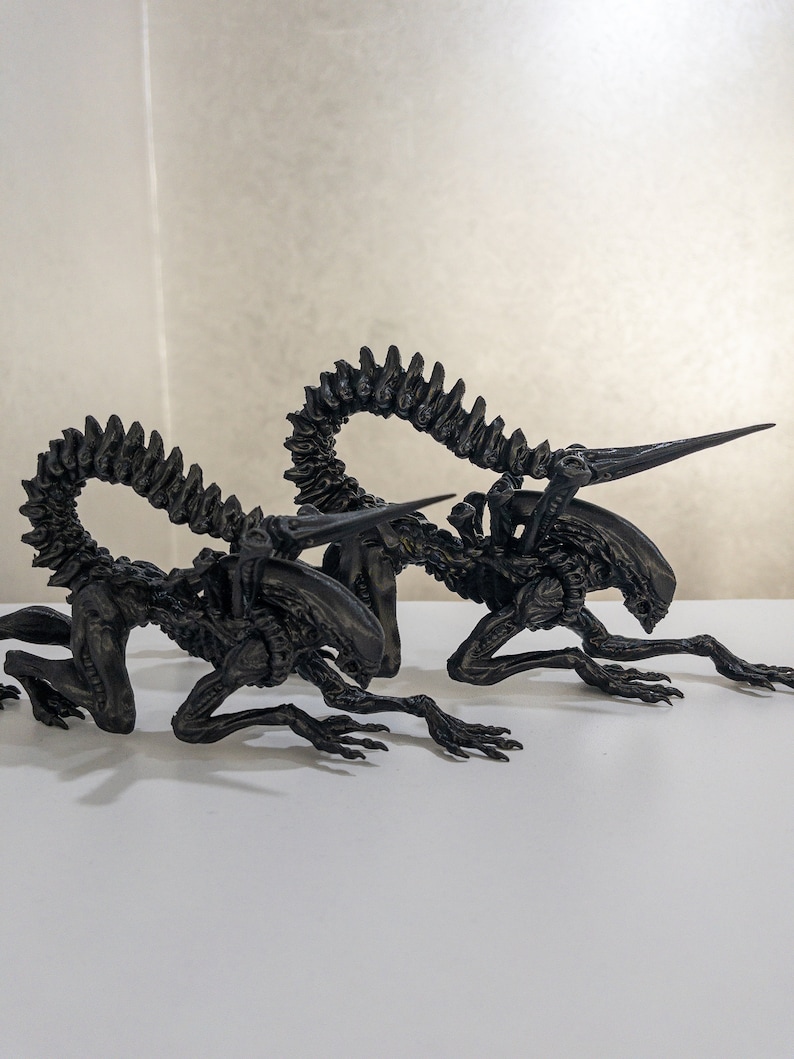 Xenomorph Figurine Alien Movie Inspired Collectible Sculpture, Highly ...