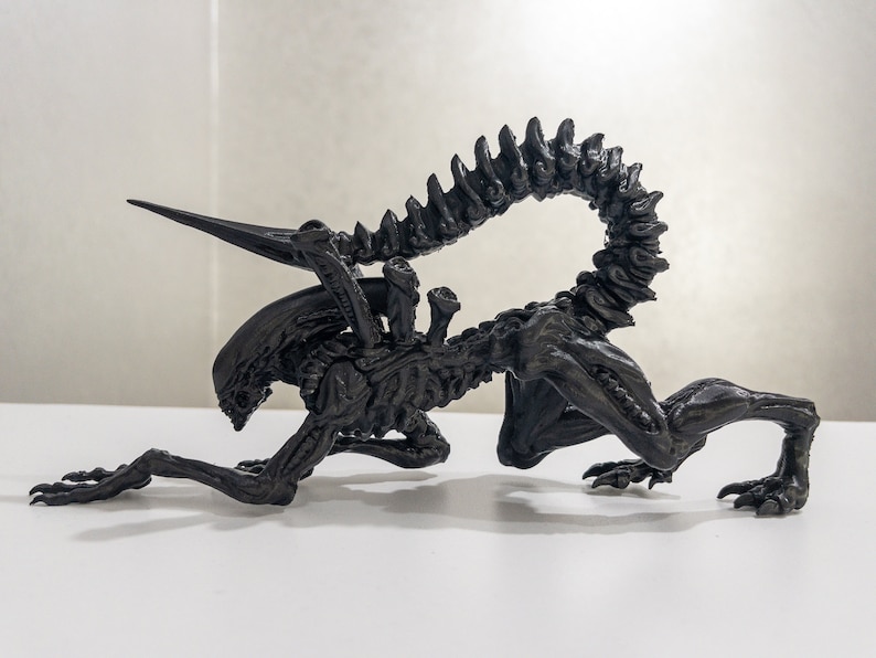 Xenomorph Figurine Alien Movie Inspired Collectible Sculpture, Highly ...