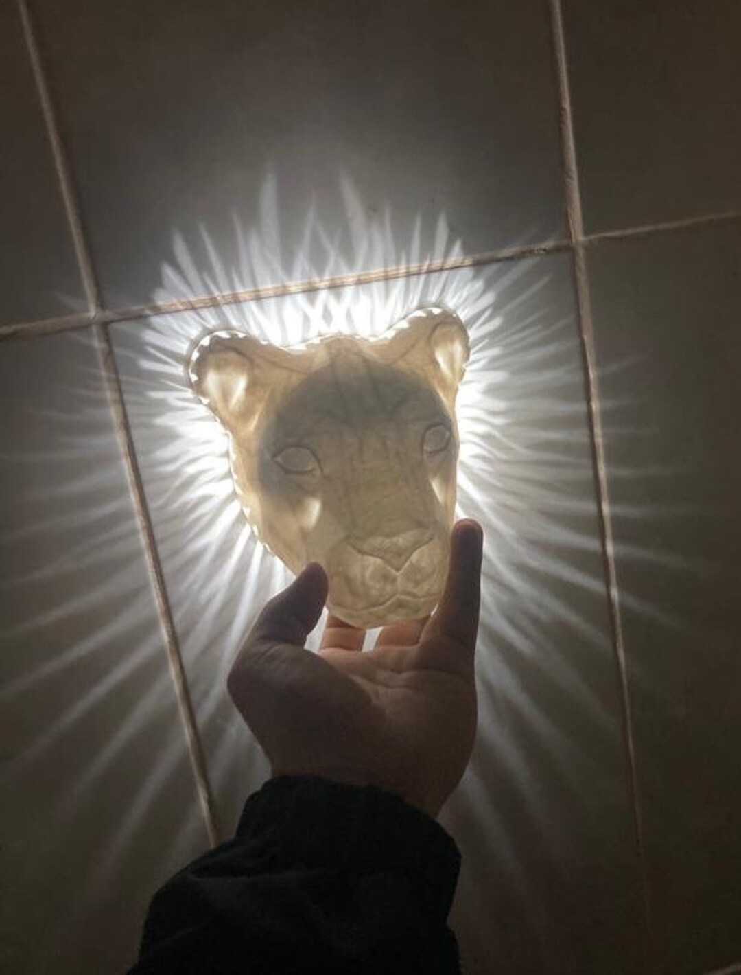 Lion Wall Lamp, Lion Night Light - Etsy