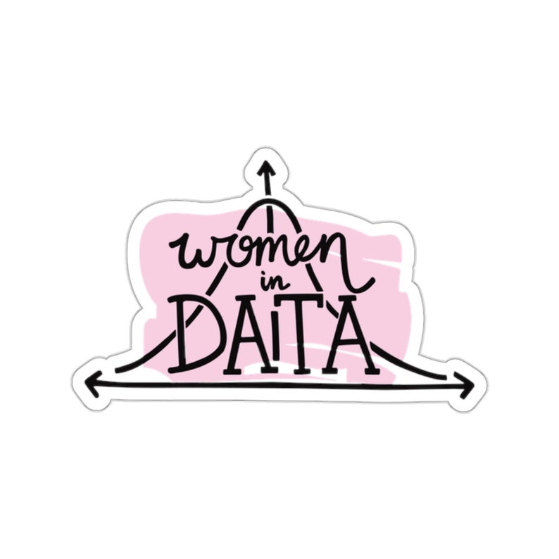 Women in Data Sticker - Etsy