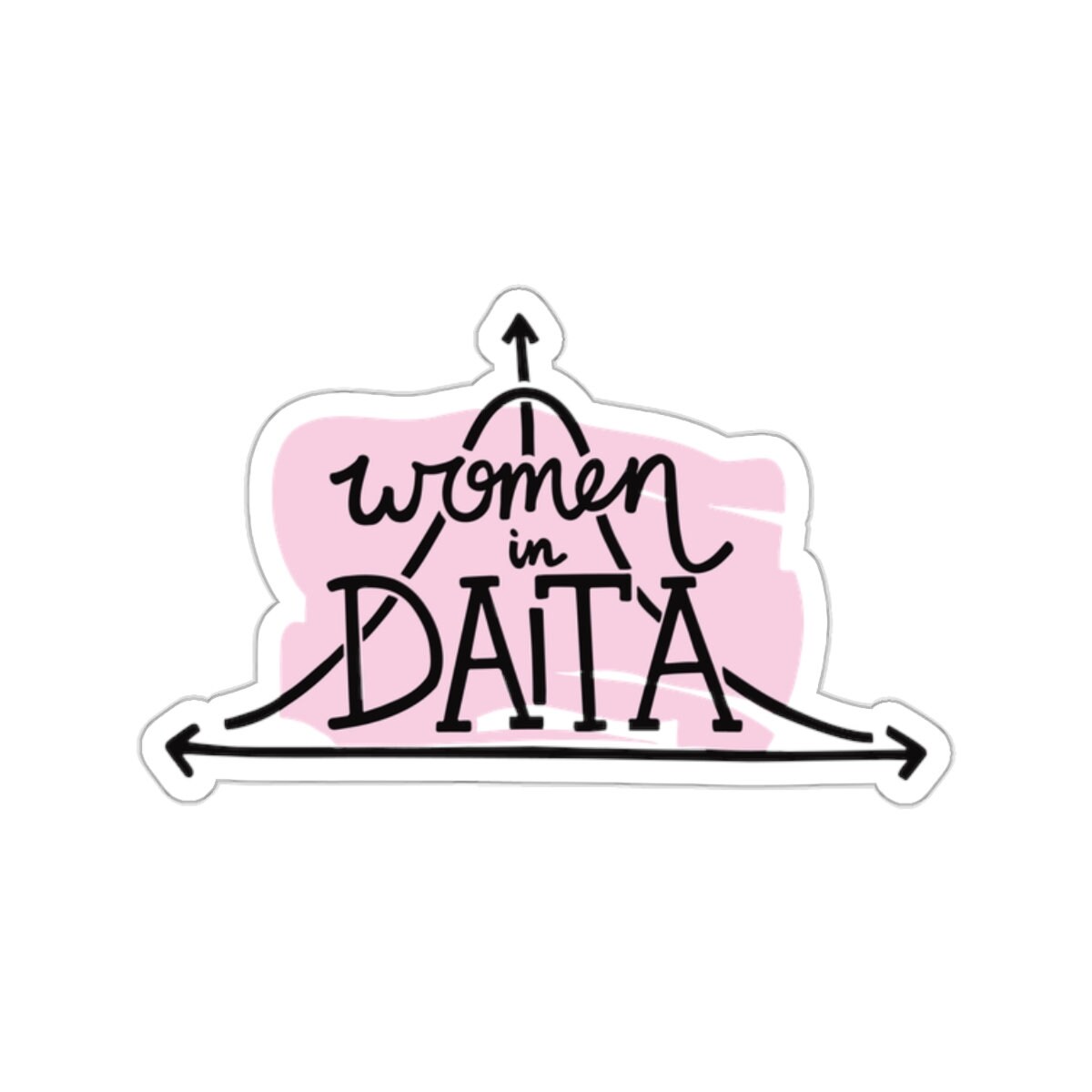 Women in Data Sticker - Etsy
