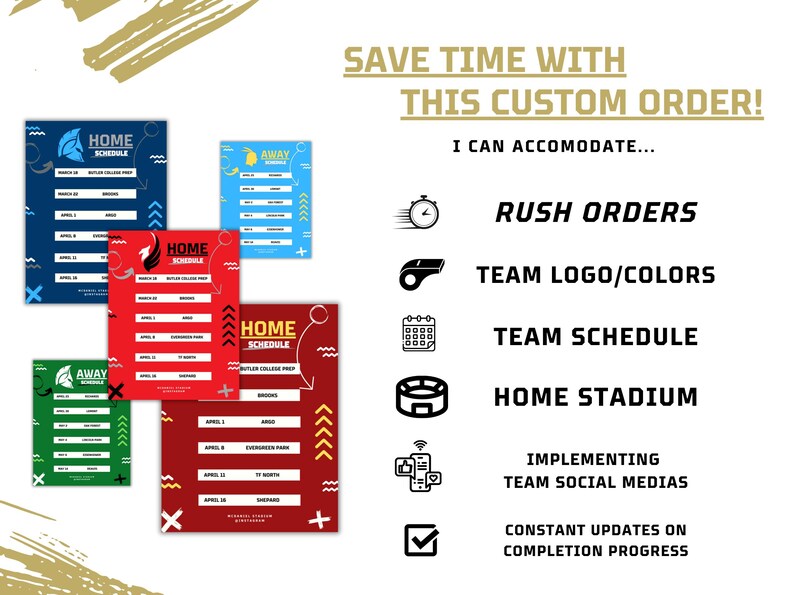 Hockey Custom Roster Card Preset for Your Team - Etsy