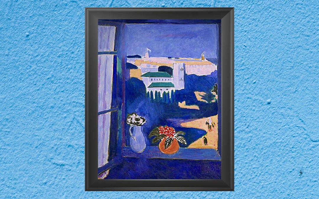 La Fenetre a Tanger - Painting by Henri Matisse Circa 1911-1912 - View ...