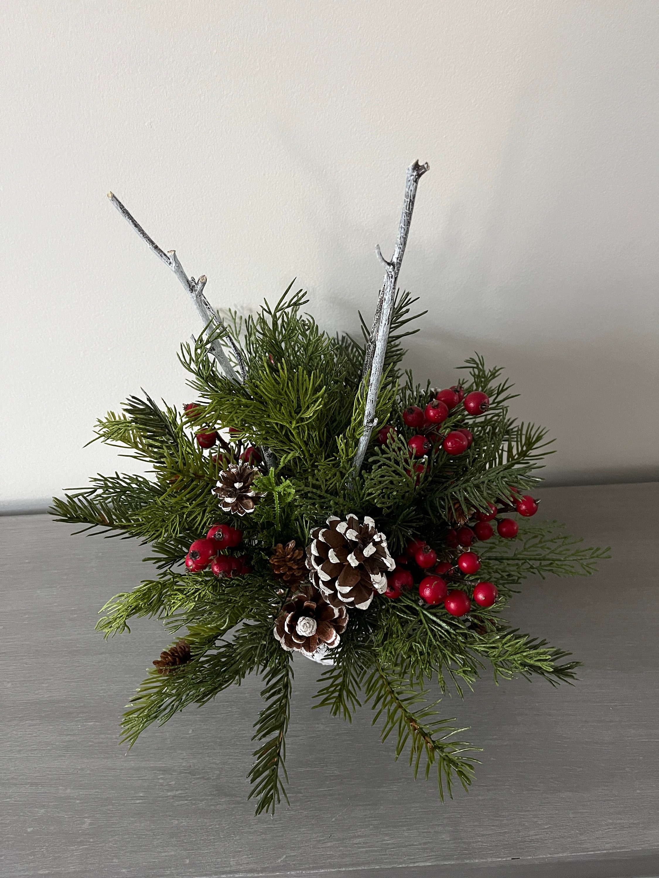 Christmas Arrangement Xmas Table Top Christmas Decor Home Decor House ...