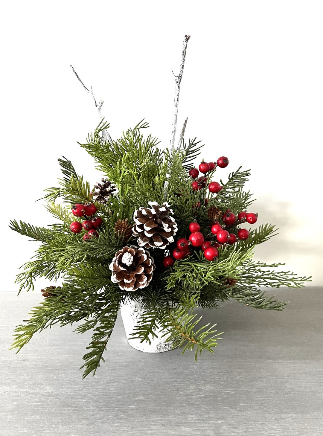 Christmas Arrangement Xmas Table Top Christmas Decor Home Decor House ...