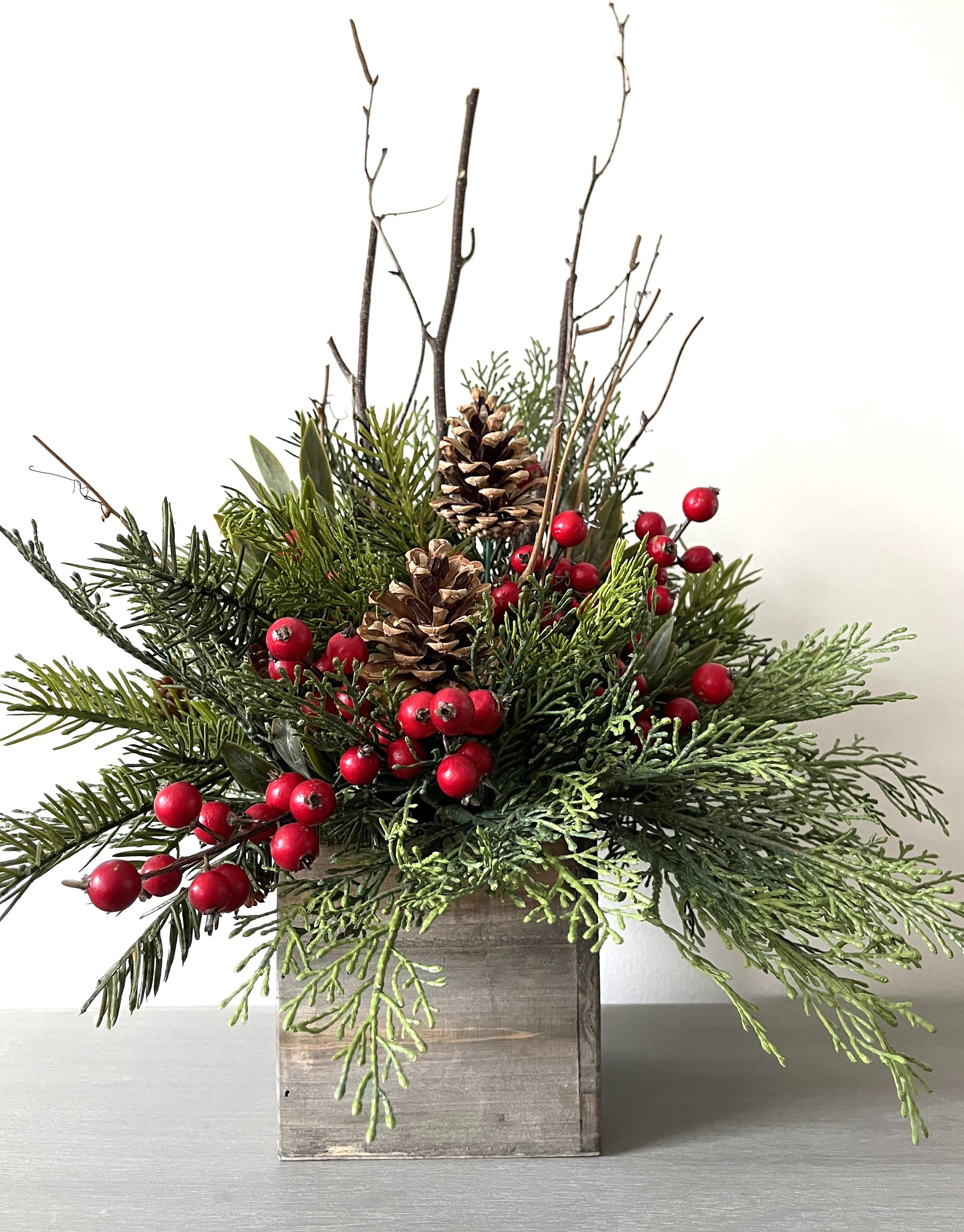 Christmas Arrangement Xmas Table Top Christmas Decor Home Decor House ...