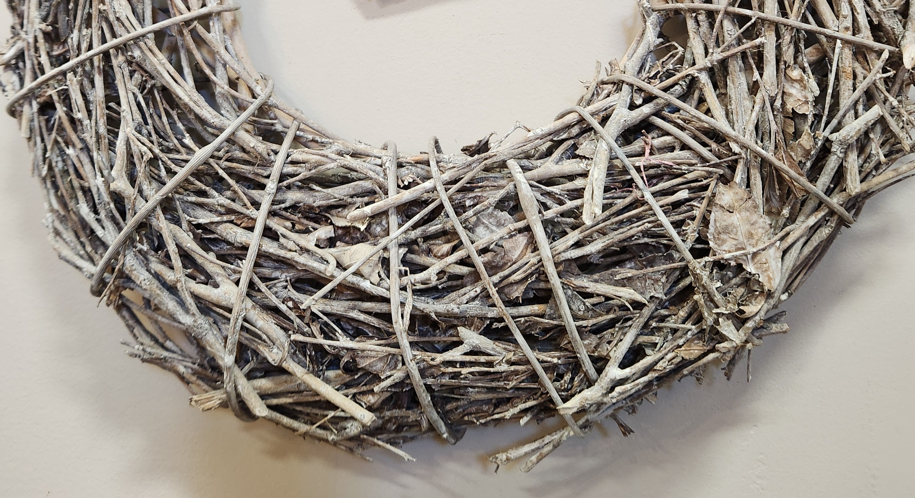 Twigs Wreath, Wreath for Front Door, Year Round 17 Door Wreath, Real ...