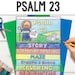 Biblical Character Trait Posters With Bible Verses | Classroom Bulletin ...