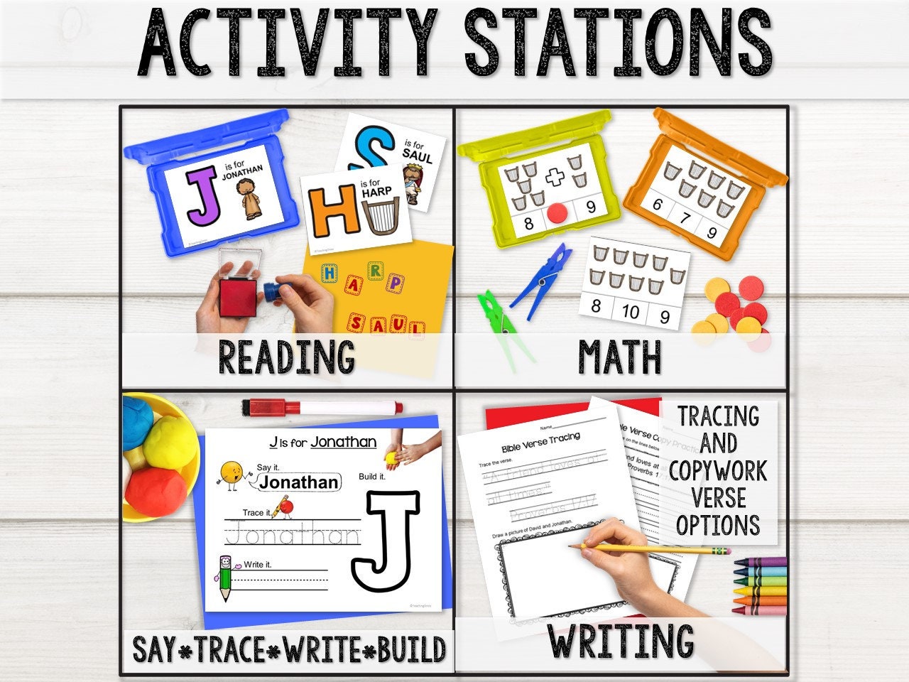 David, Jonathan and Saul Bible Story | Sunday School Bible Lesson ...