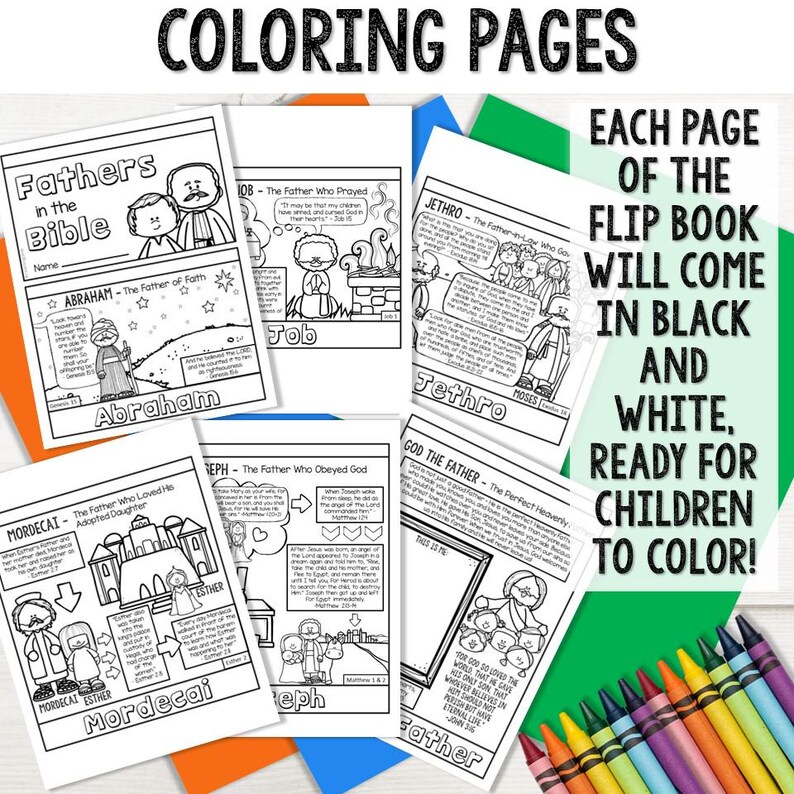 Father's Day Craft | Fathers in the Bible | Bible Story Craft ...