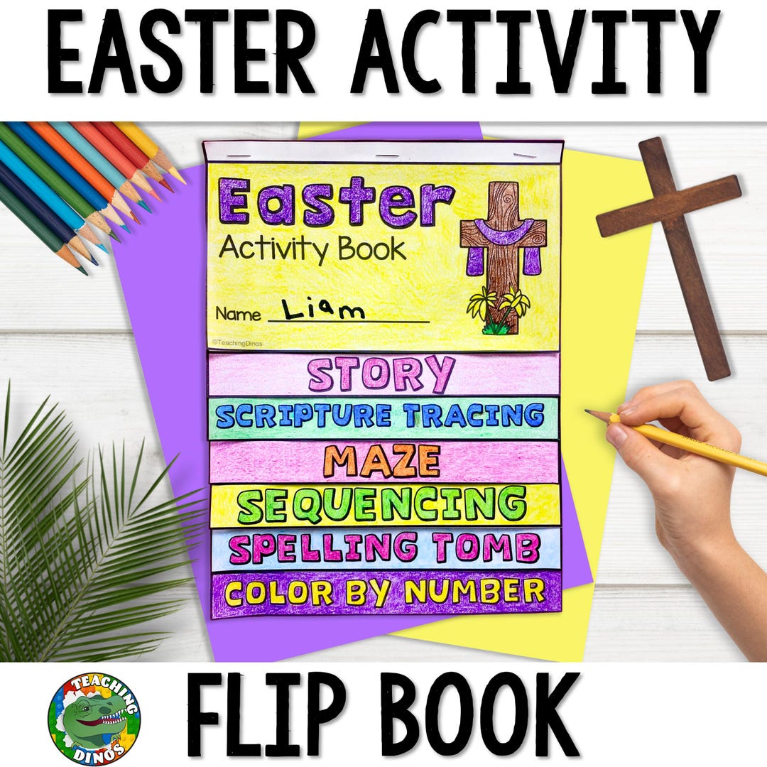 Easter Craft Bible Story Sunday School Christian Easter Story Activity ...