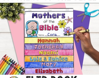 Mothers of the Bible | Bible Story Craft | Printable Sunday School ...