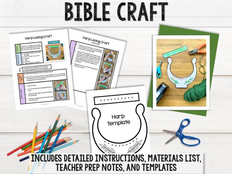 David, Jonathan and Saul Bible Story BUNDLE Sunday School Bible Lesson ...