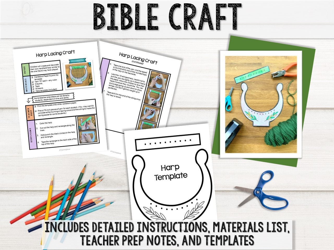 David, Jonathan and Saul Bible Story BUNDLE Sunday School Bible Lesson ...