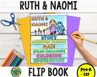 Ruth and Boaz, Ruth and Naomi, Sunday School Activities, Kids Bible ...