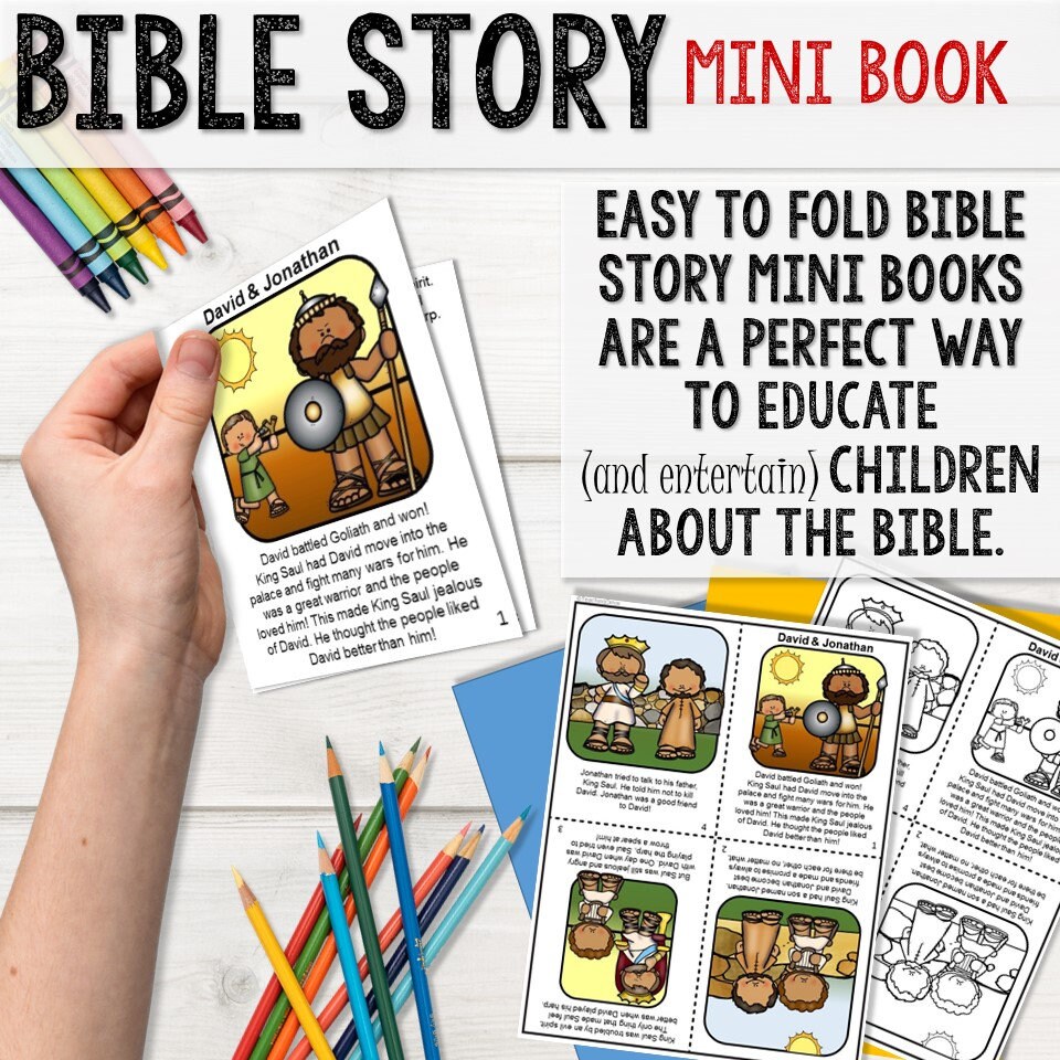 David, Jonathan and Saul Bible Story | Sunday School Bible Lesson ...