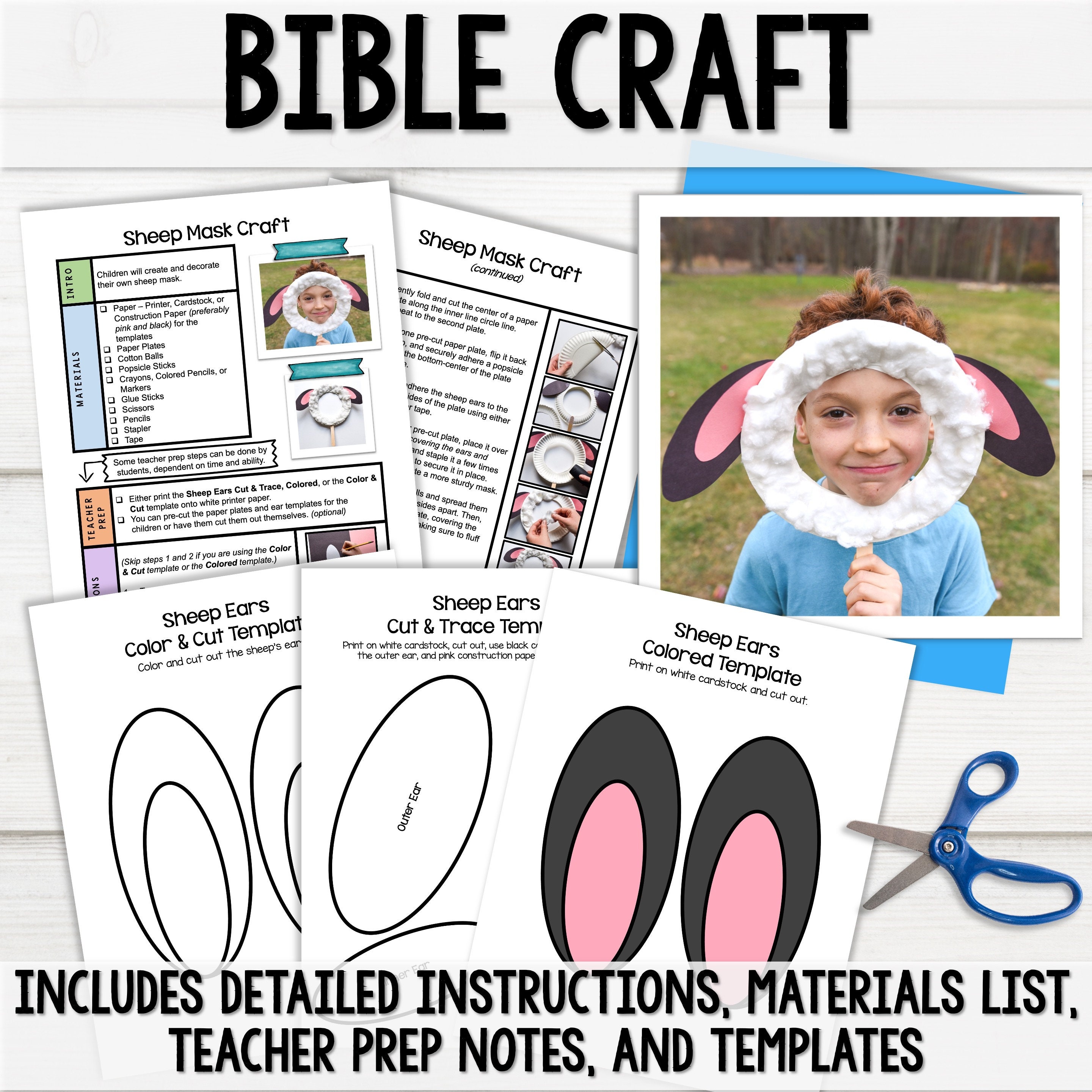 The Shepherds Visit Jesus Bible Lesson Sunday School Bible Story ...