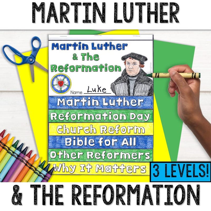 Unit Study Martin Luther - Etsy