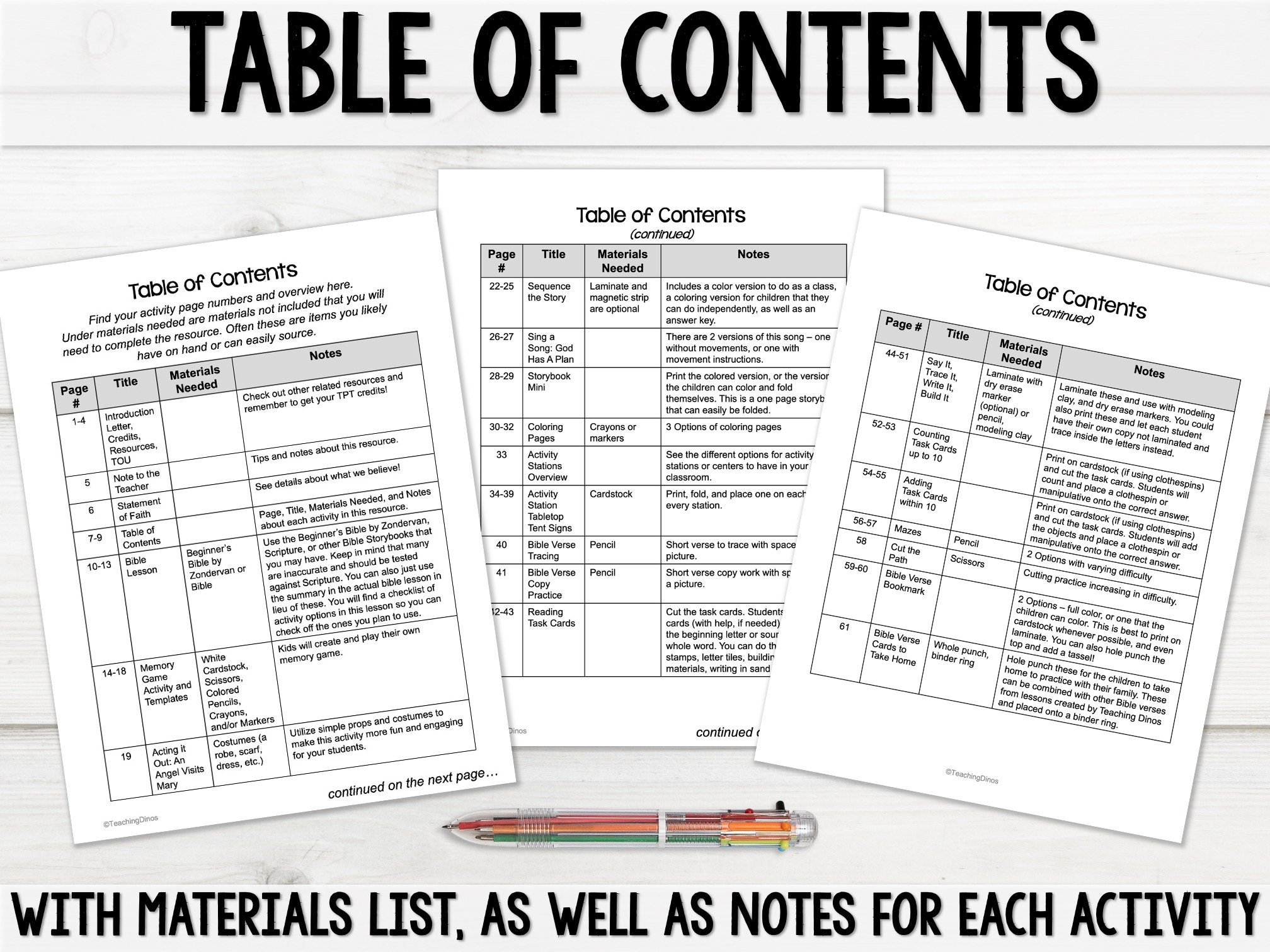 Mary and the Angel Gabriel Bible Activities and Lesson Mary and ...