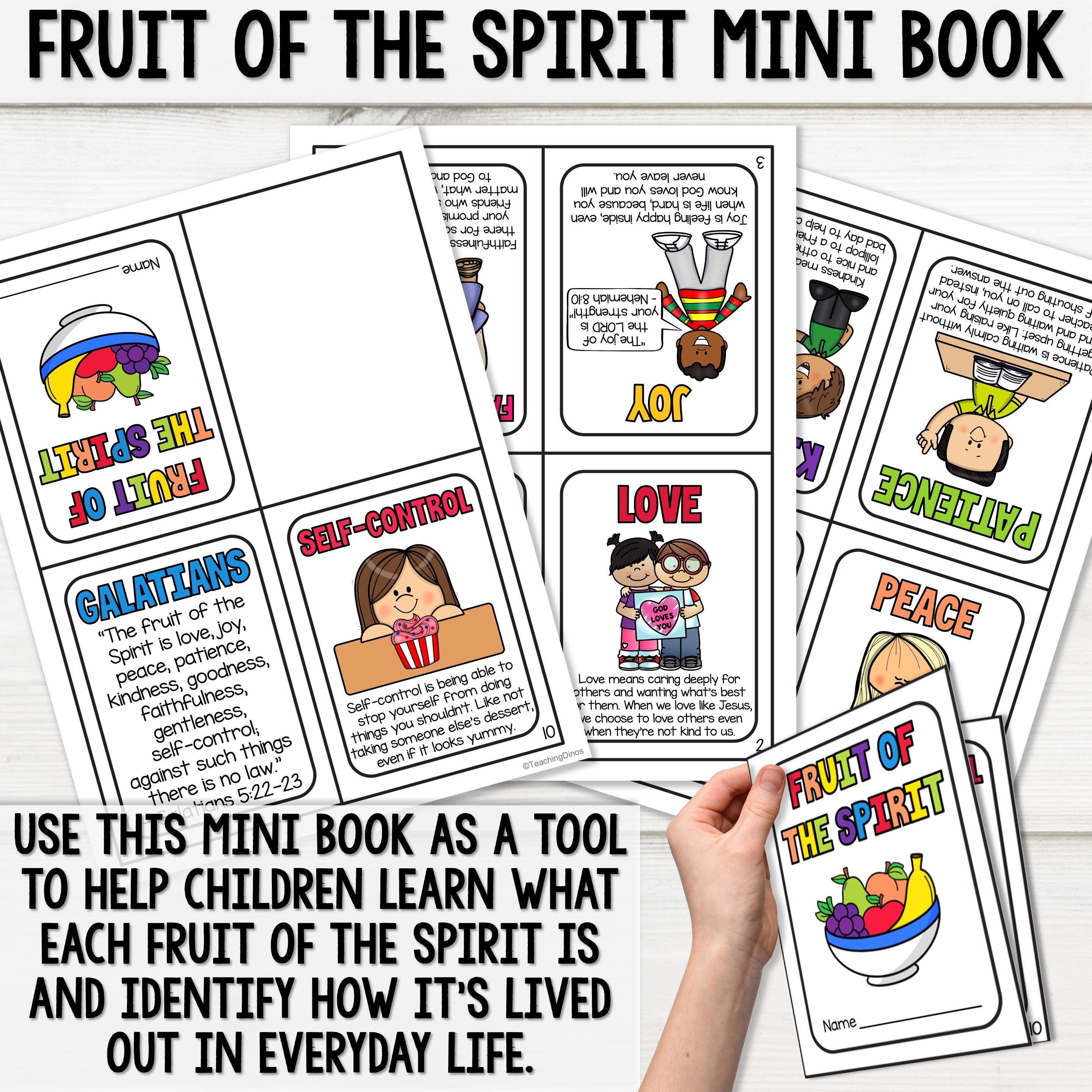 Fruit of the Spirit Posters With Bible Verses | Classroom Bulletin ...