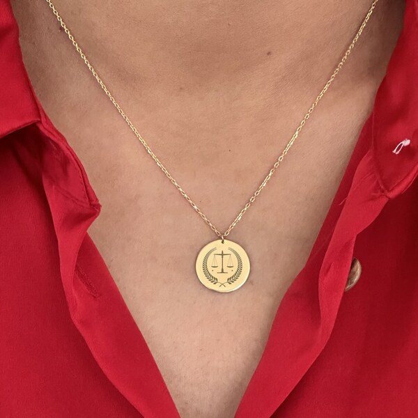 Lawyer Necklace - Etsy