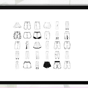 105 Procreate Anime Style Clothing - Detailed Realistic Easy Brushes ...