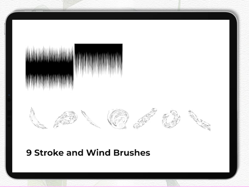 65 Procreate Manga Action Brushes – Comic Effects & Background Stamps ...