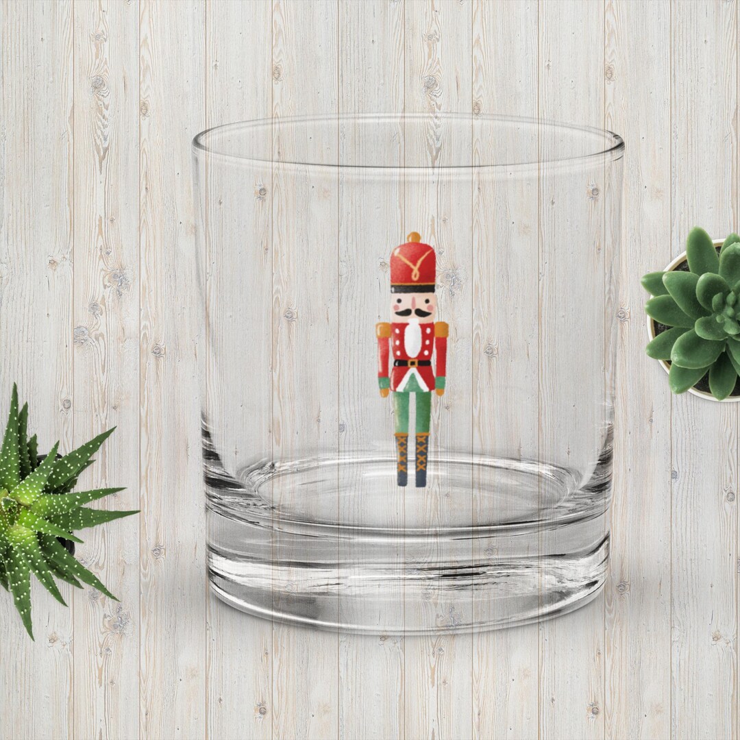 Nutcracker Rocks Glass - Etsy