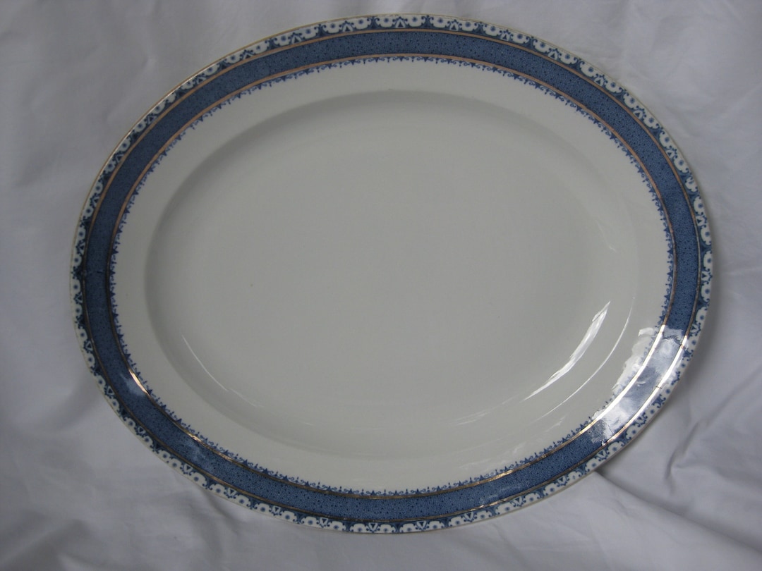 Burleigh Ware Sandon Semi Porcelain Serving Platter - Etsy Australia