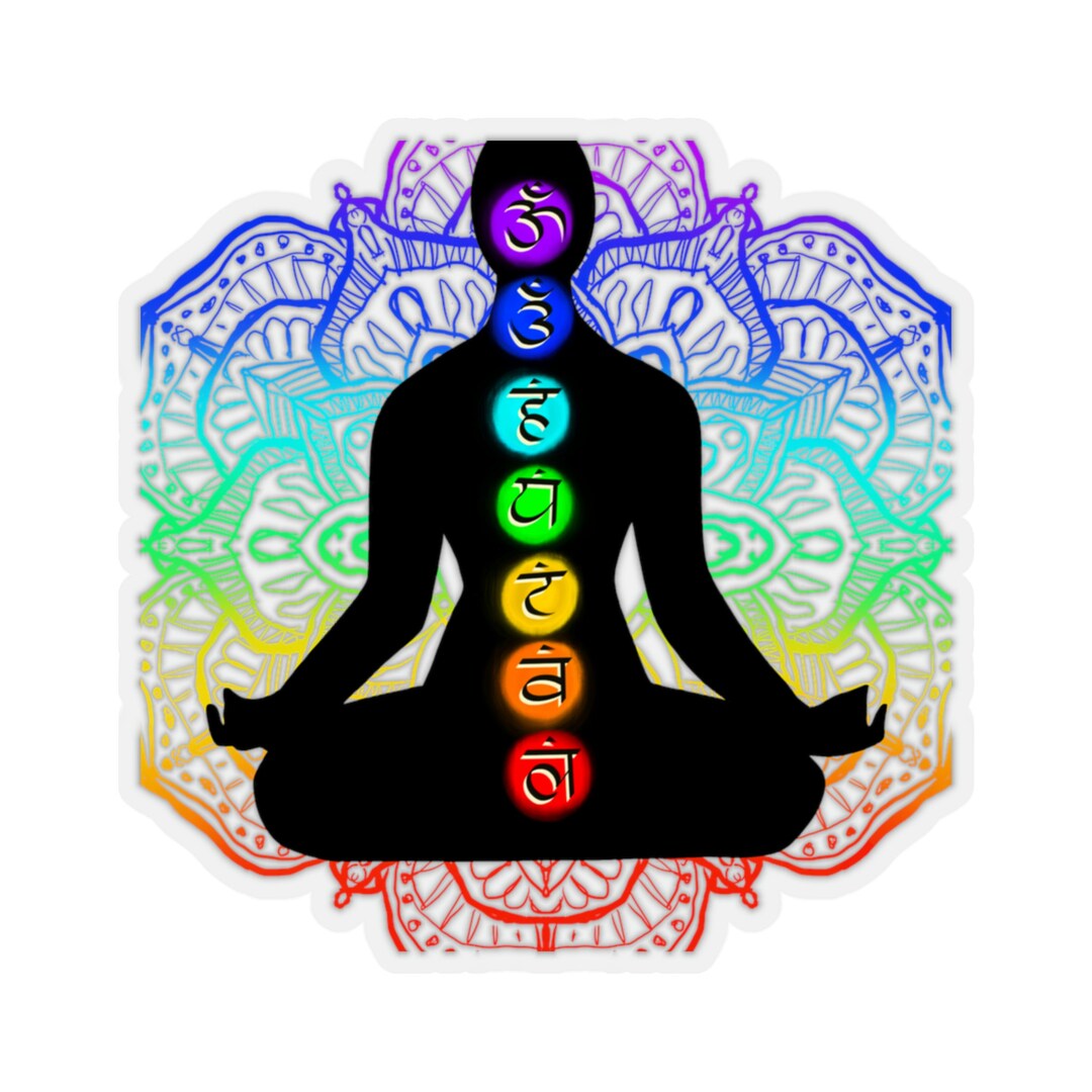 Chakra, Kiss-cut Stickers - Etsy
