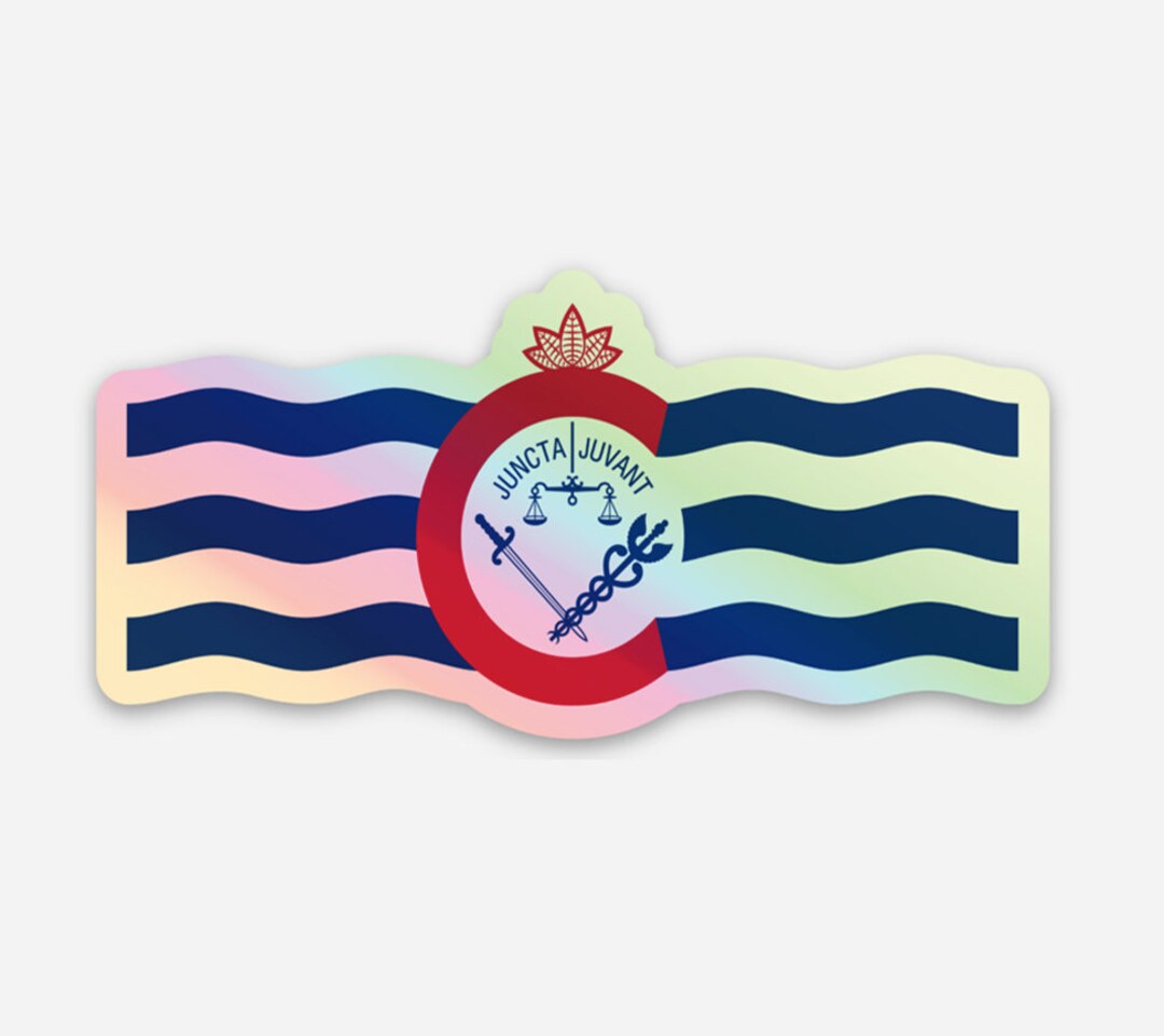 The Flag of Cincinnati *mini* Sticker - Etsy