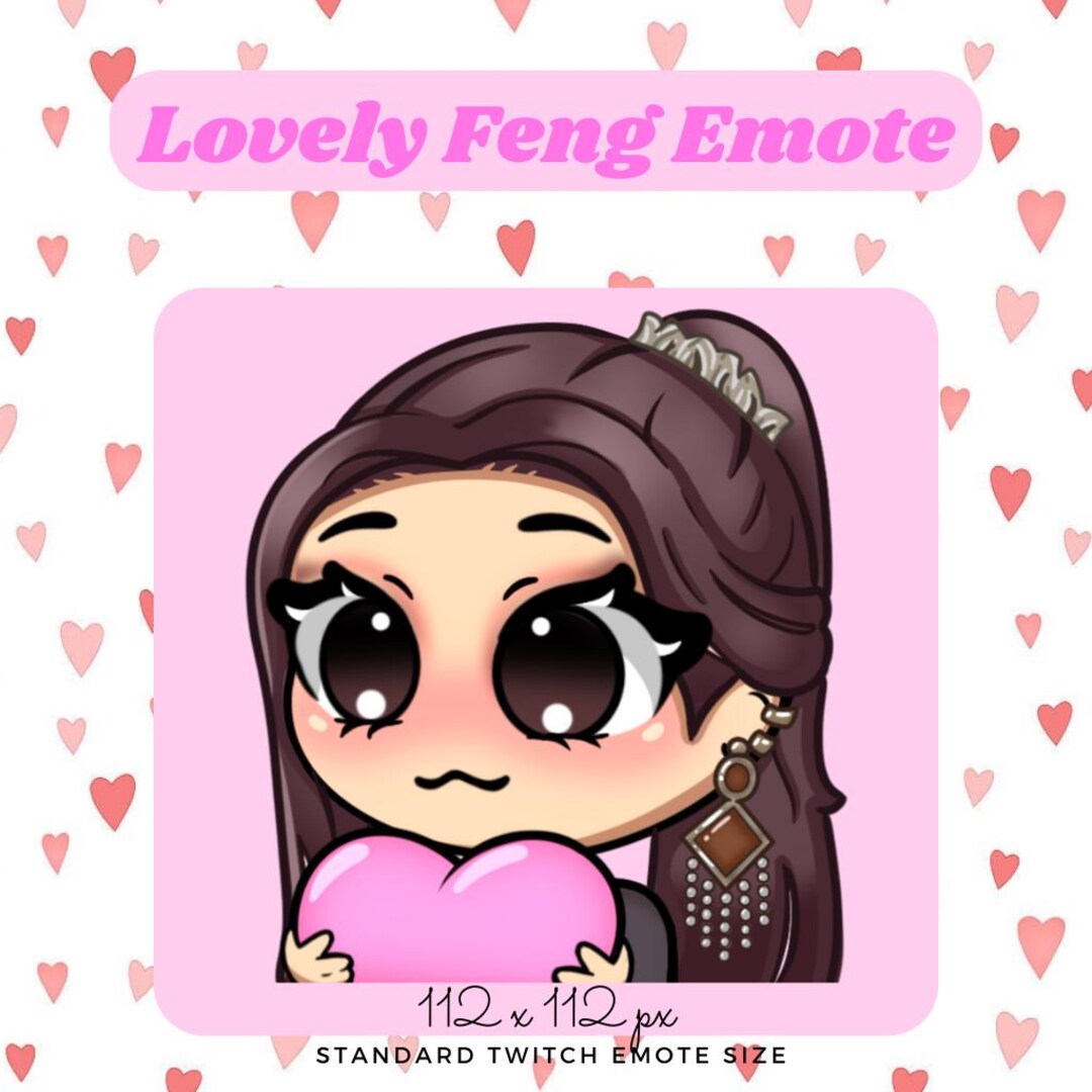 Lovely DBD Feng Min Emote - Etsy