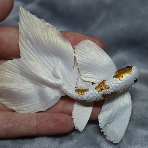 Clay Fish Sculpture - Etsy