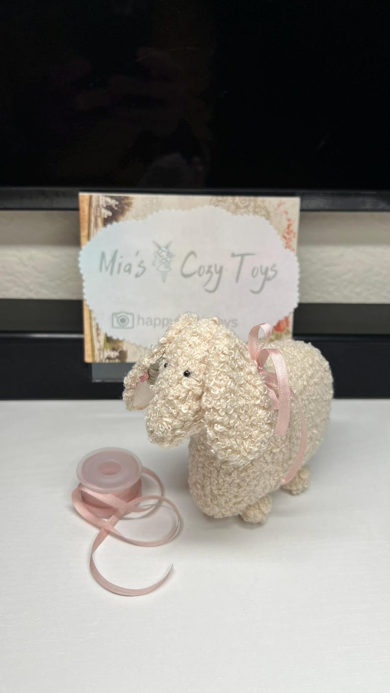 Cozy Sheep Plush Sewing Pattern: Stuffed Animal (digital Pattern) - Etsy