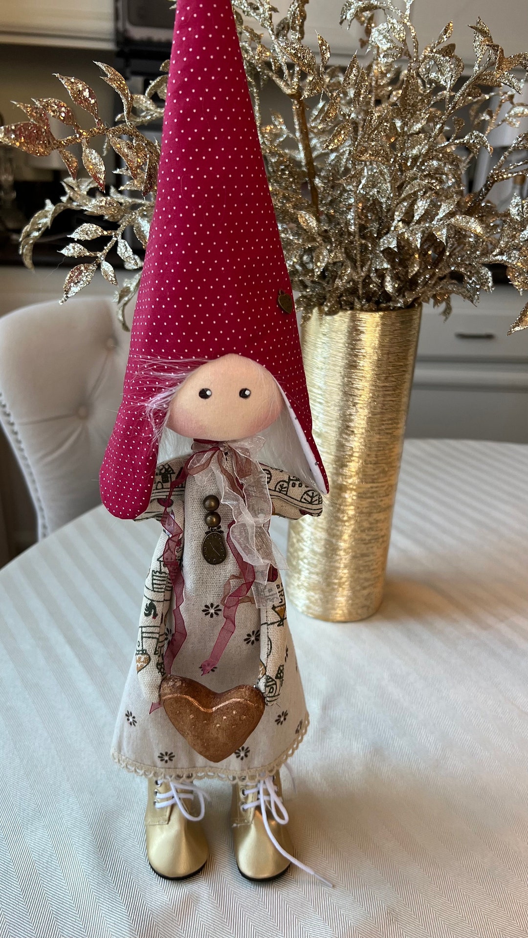 Beautiful Angel Gnome in Your Home Scandinavian Gnomes Gnome Mythology ...