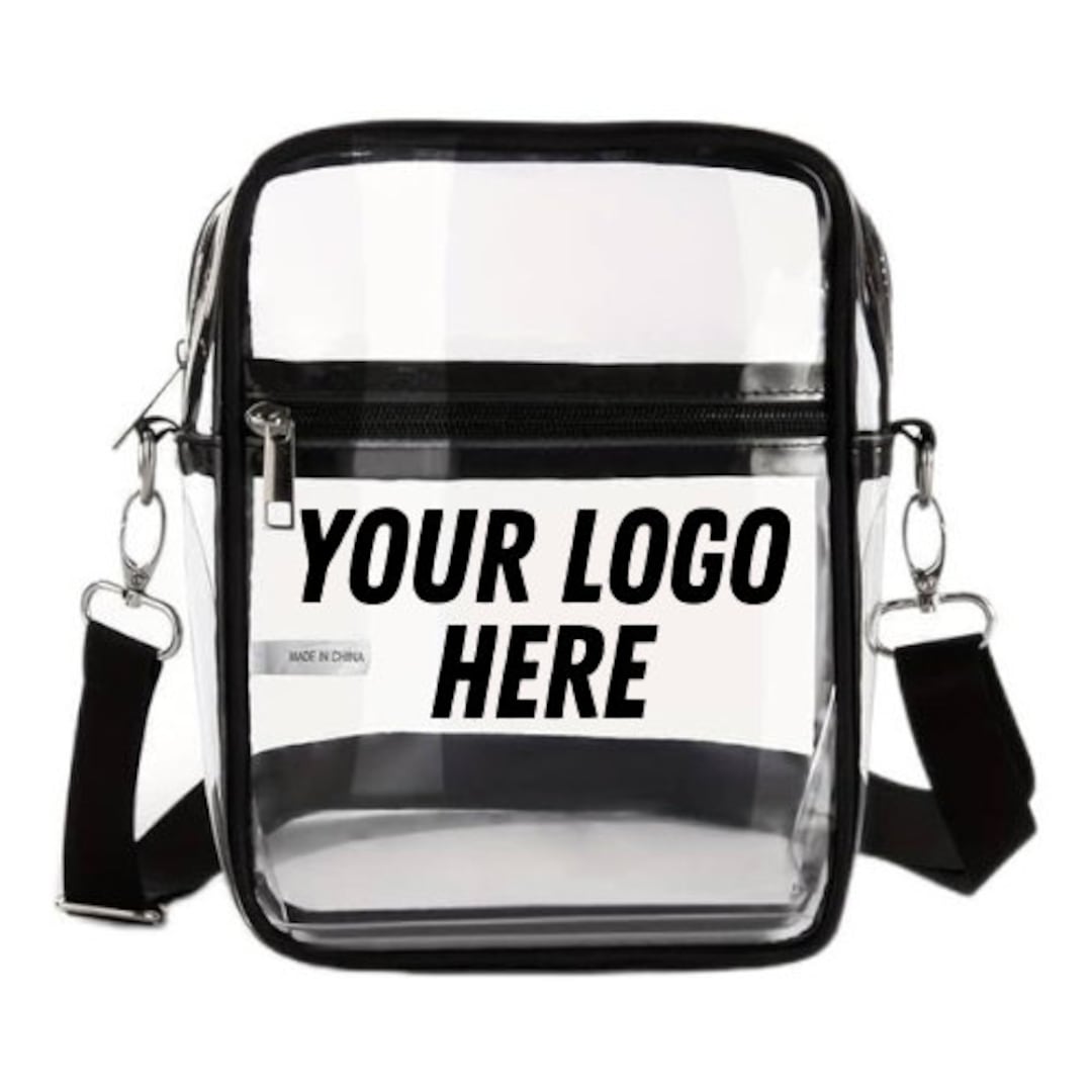 Custom Clear Crossbody Bag | Personlized Stadium-approved Bag | Clear ...