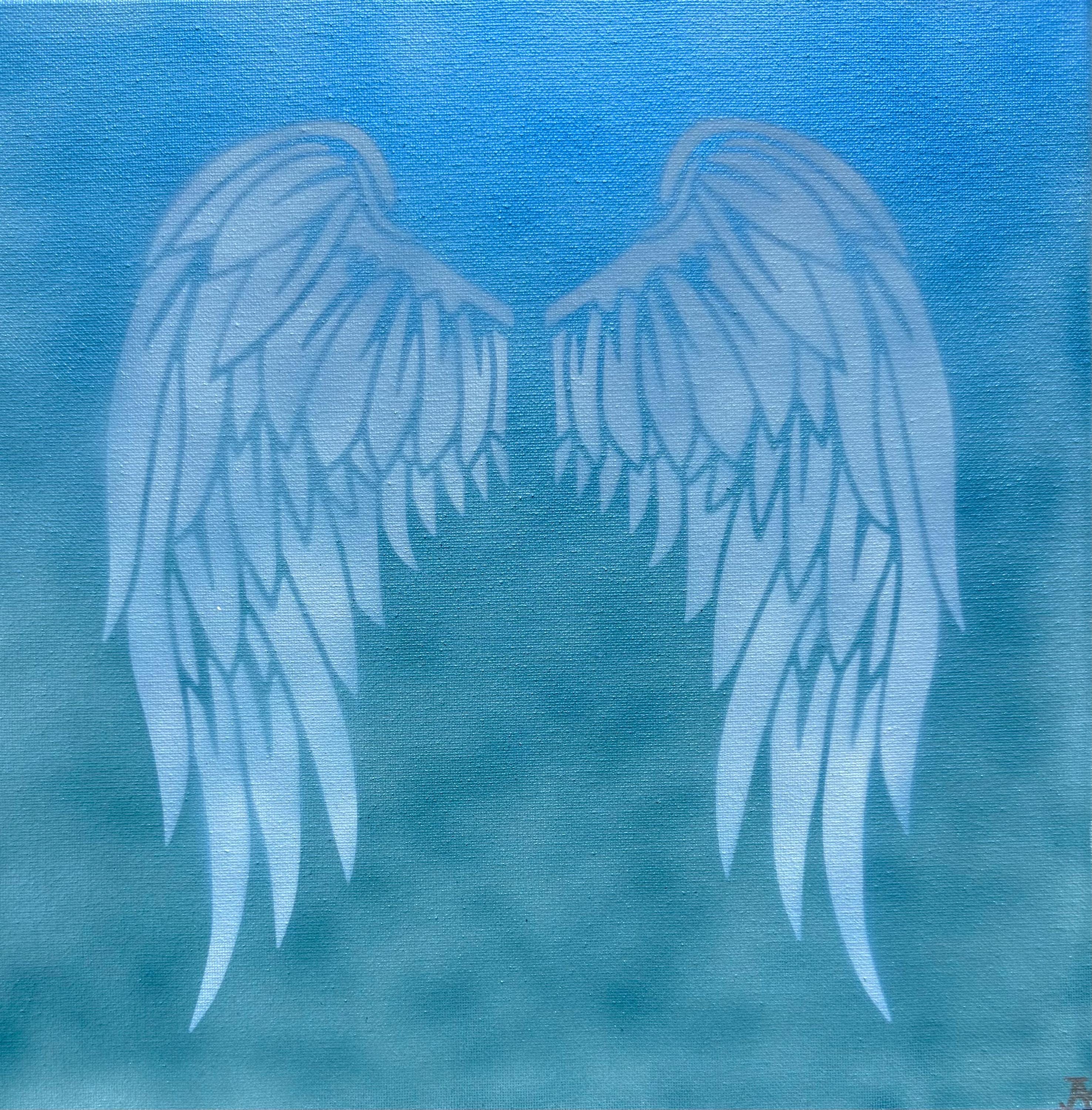 Angel Wings- Original Airbrush Art - Etsy