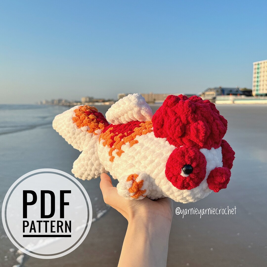 Crochet Goldfish Pattern PDF Only | English| Amigurumi Pattern | Fish ...