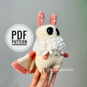 Crochet Rosy Maple Moth Pattern | English | Amigurumi Pattern |digital ...