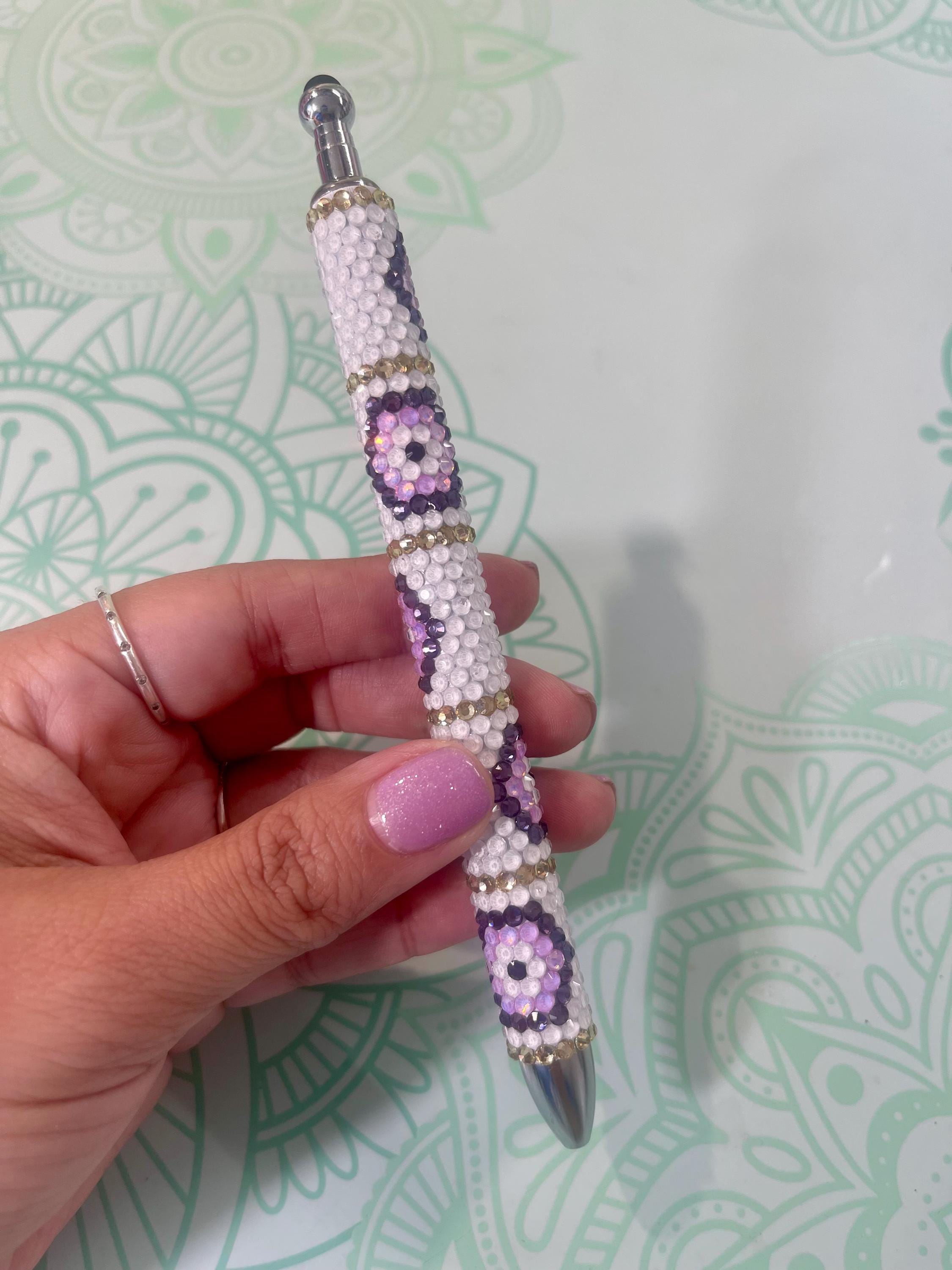 Glass Rhinestone Pens - Etsy