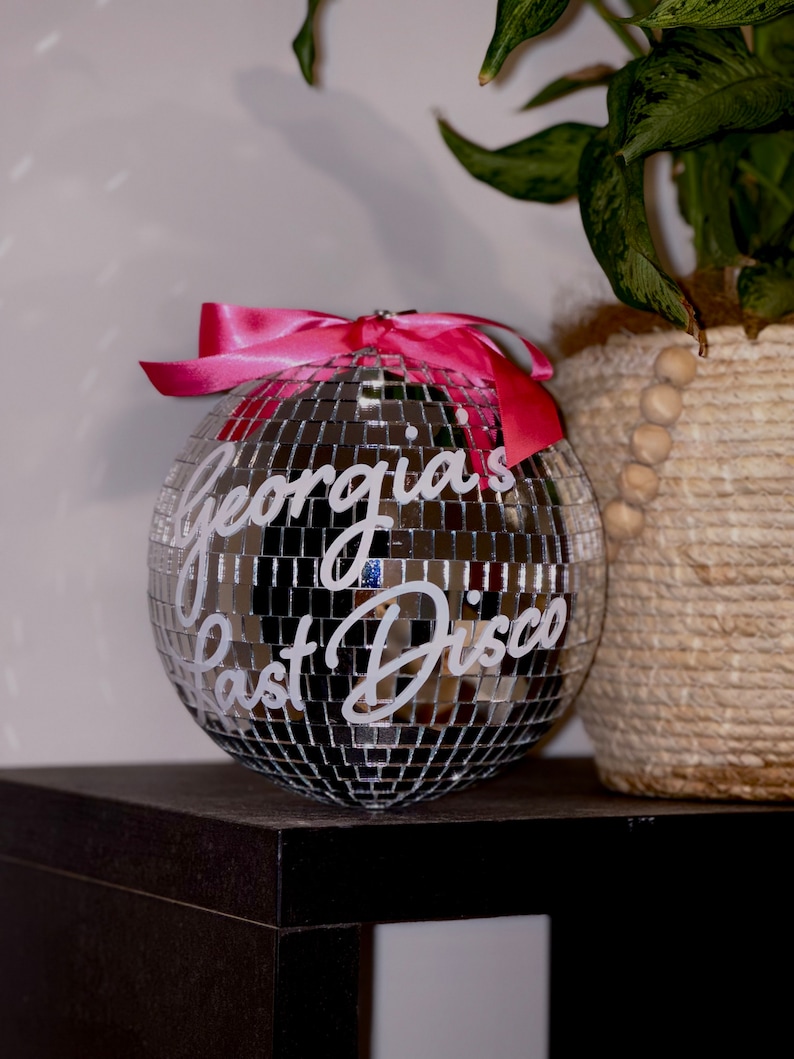 The Last Disco Personalised Disco Ball Hens Party Gift - Etsy Australia