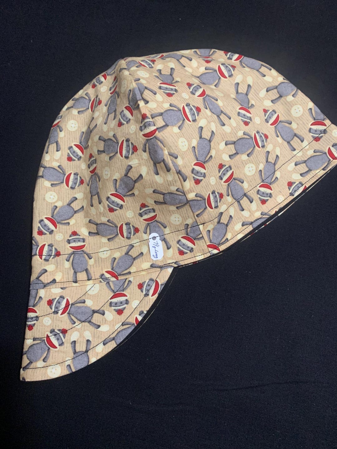 Quality, Pre-shrunk, Handmade Welding Caps! Sock Monkey! - Etsy