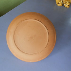 Big Plate Handmade Terracota Clay Plate of 1 Pcs. - Etsy